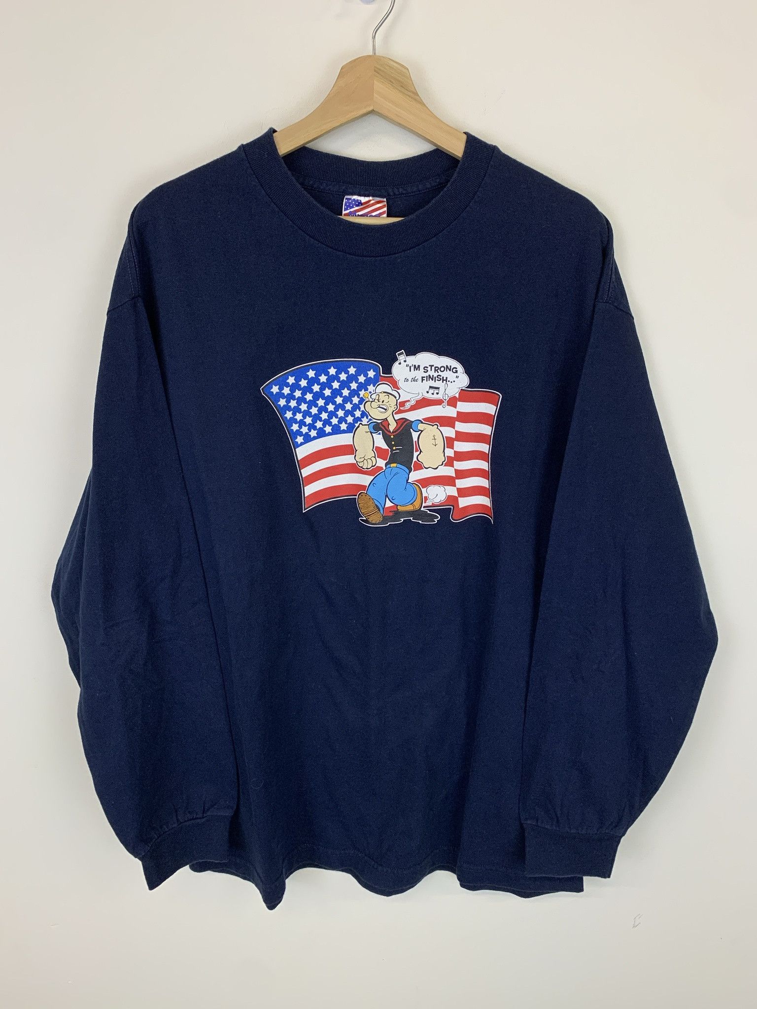 Movie × Streetwear × Vintage Vintage Popeye the Sailor Man American ...