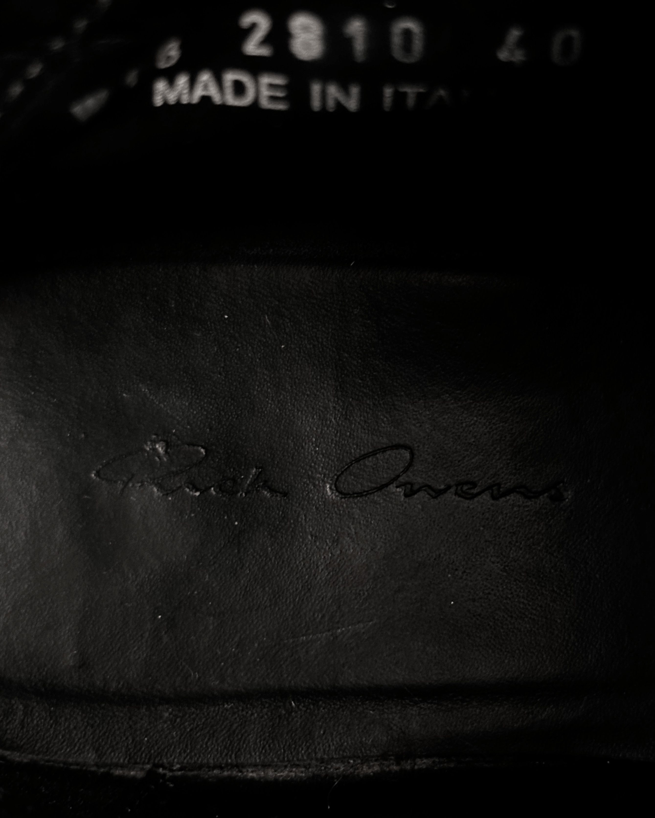 Rick Owens Rick Owens Bozo Tractor Dunk Boots | Grailed