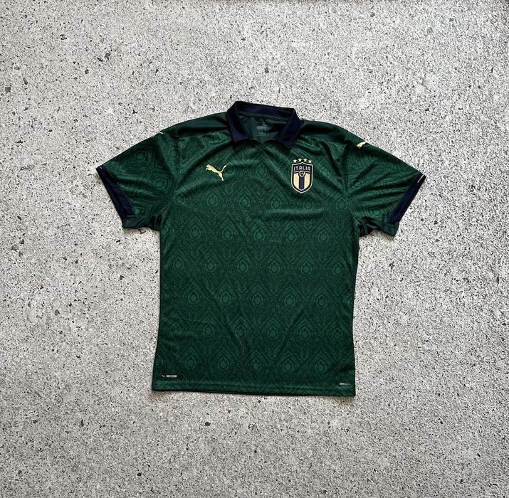 Vintage Puma Italy Third Kit 2019 Football Soccer Jersey Italia | Grailed