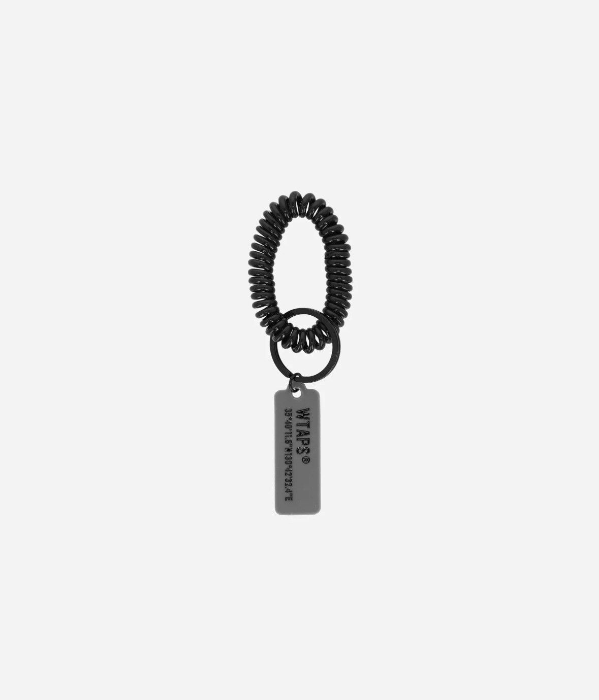 Wtaps WTAPS Coil Tag Bracelet Black | Grailed