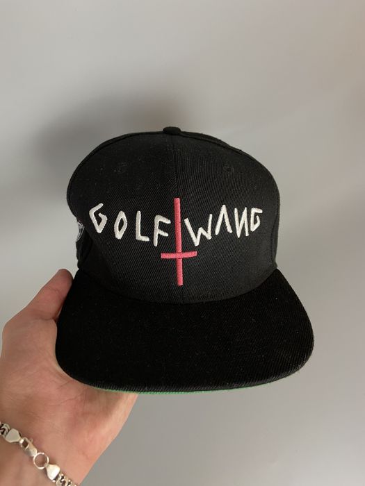Vintage Golf Wang Odd Future black logo Snapback Tyler cap | Grailed