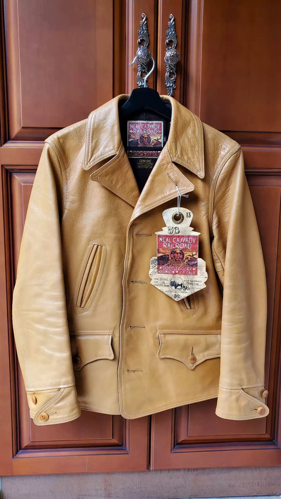 Freewheelers freewheelers dispatchers horsehide leather jacket | Grailed