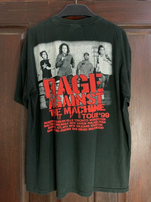 Vintage Vintage 1999 Rage against the machine tour RATM band tshirt ...
