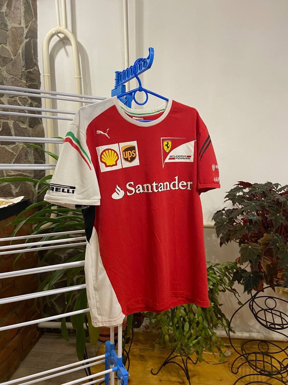 Ferrari × Formula 1 × Puma Puma & Santander Ferrari F1 T-Shirt | Grailed