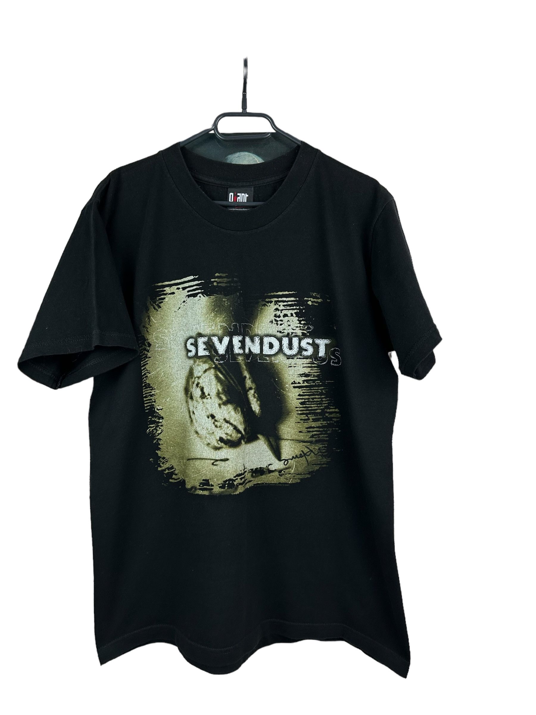 Vintage Vintage 1999 Sevendust Not Very Good With Names Shirt Tee | Grailed