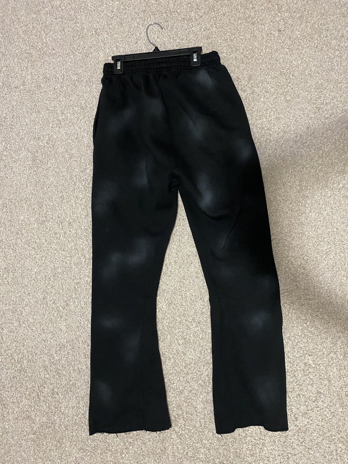 Streetwear Black Faded Flare Pants Uno Clothing | Grailed