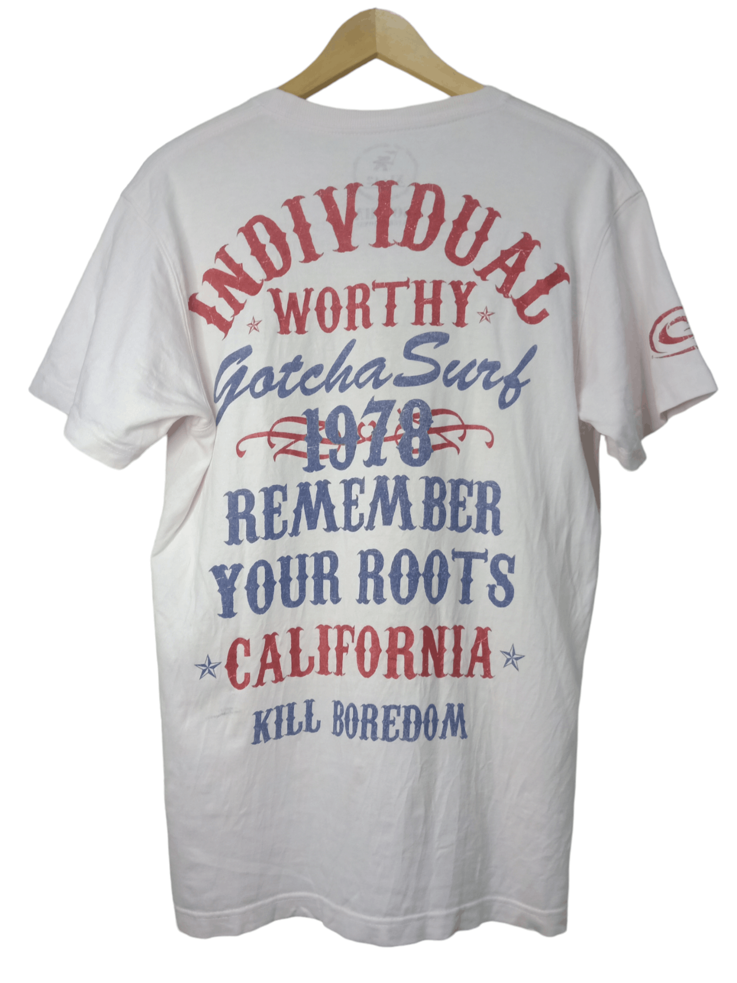 Vintage Gotcha International Gothic Poem Individual Worty Surf Style ...