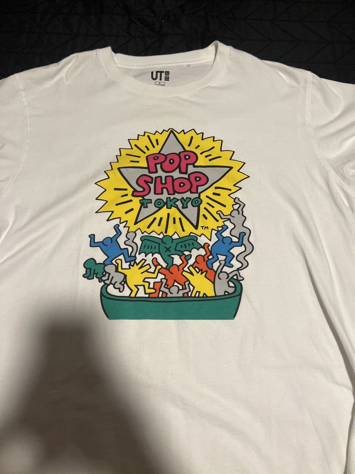 Keith Haring × Vintage Vintage pop shop Tokyo t shirt | Grailed