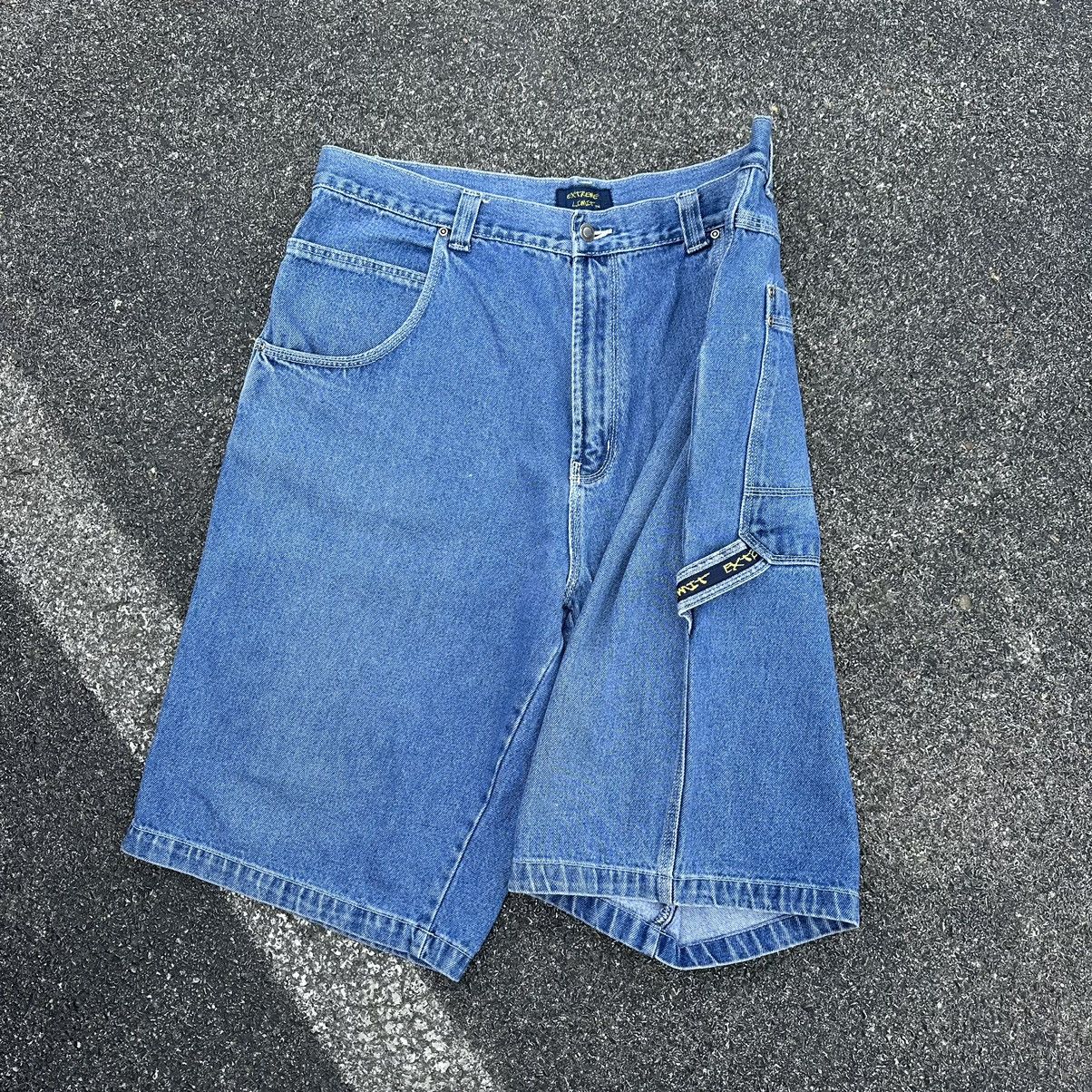 Vintage Vintage Y2K Extreme JNCO Style Baggy Deep Pocket Jorts | Grailed