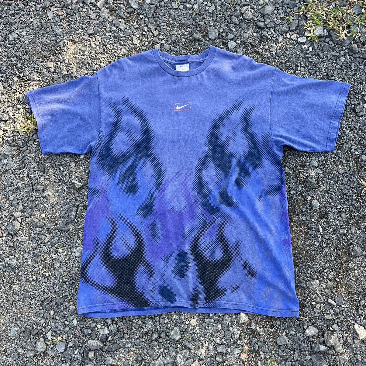 Nike Nike Air Bakin Vintage 90s Tee Nike Flame Grailed