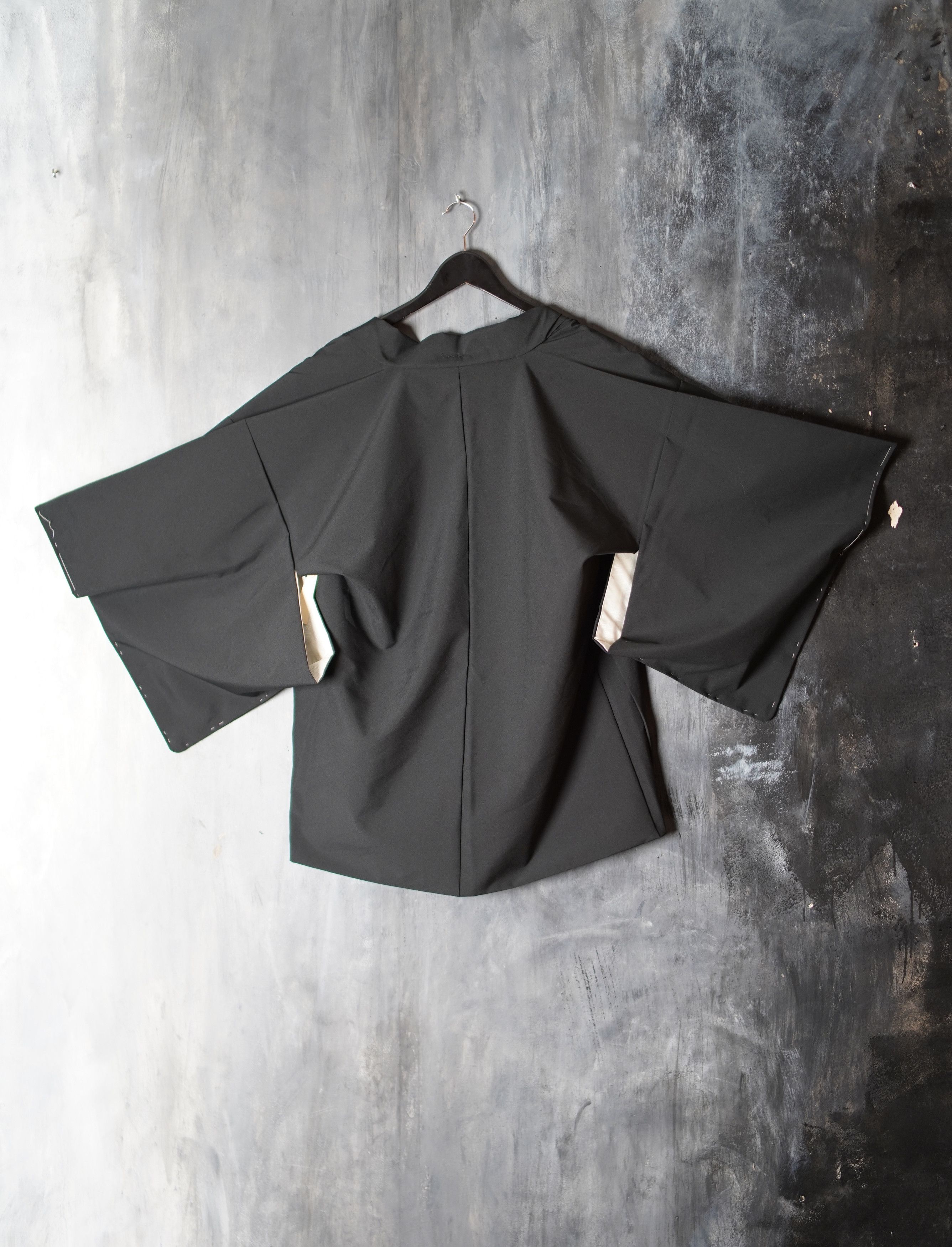 Komono Black Japanese Haori Kimono Jacket | Grailed