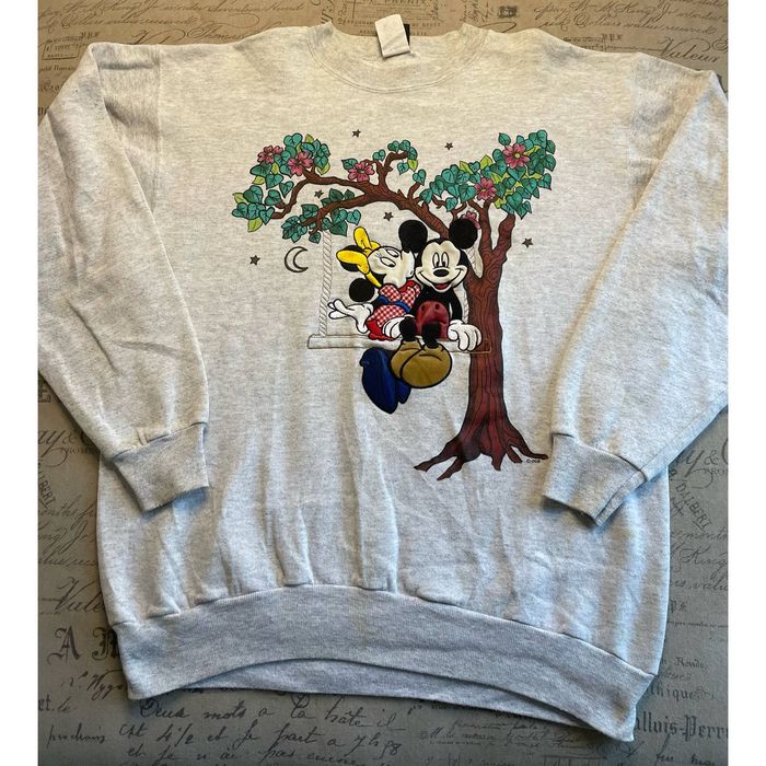 Disney Vintage Disney Mickey Minnie Mouse Embroidered Sweatshirt | Grailed Disney Vintage Disney Mickey Minnie Mouse Embroidered Sweatshirt | Grailed