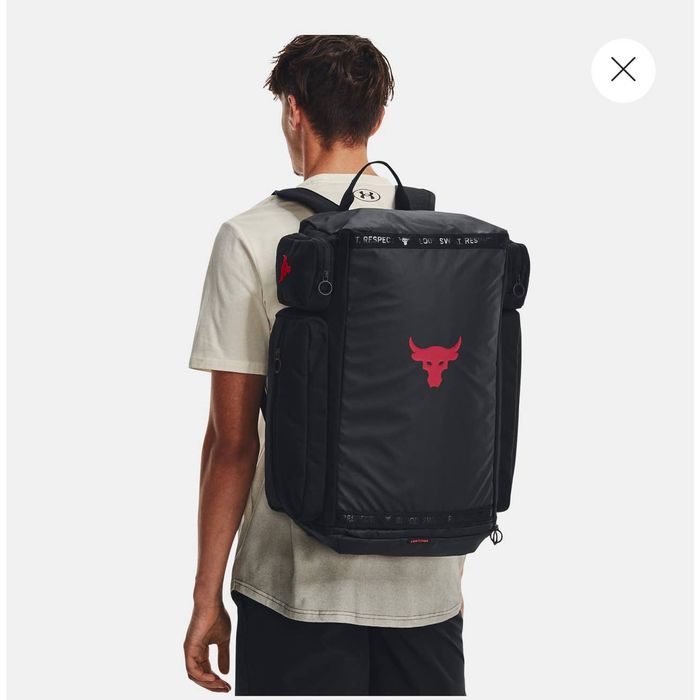 Under Armour Under Armour Men’s Project Rock Duffle Backpack 1376459 ...