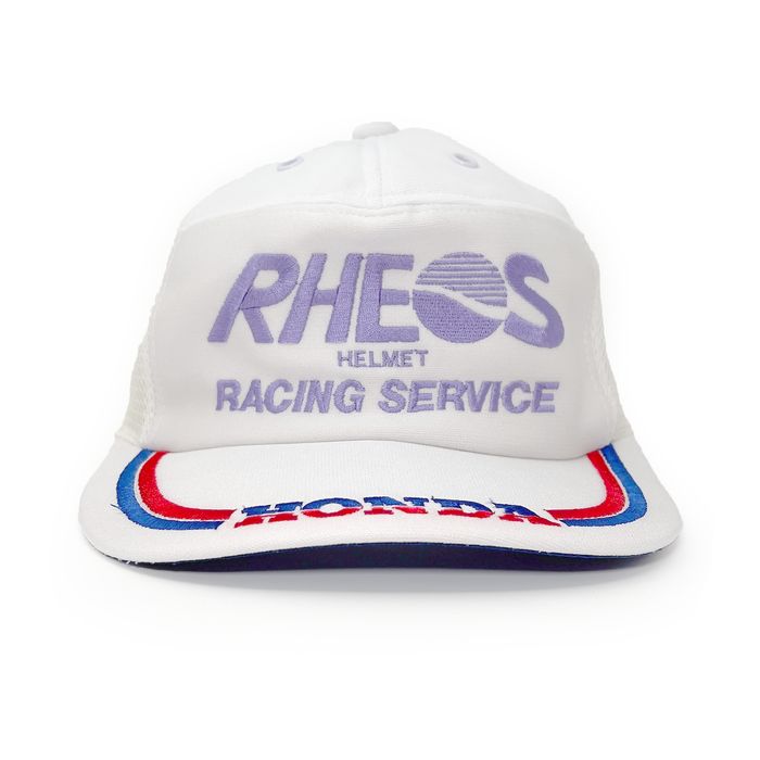 Honda Vintage Japan Honda Racing F1 Rheos Helmet Ayrton Senna Hat | Grailed