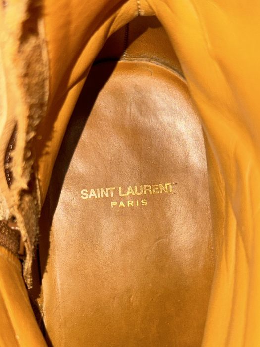 Saint Laurent Paris Saint Laurent Paris Wyatt Zip Boot Nut Suede | Grailed