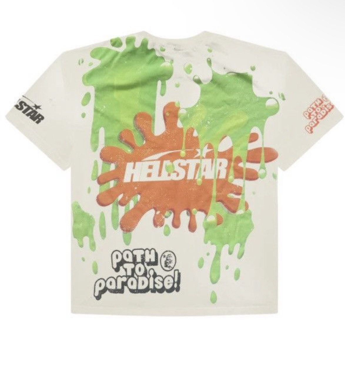 HELLSTAR Hellstar nickelodeon Slime Tee XL | Grailed