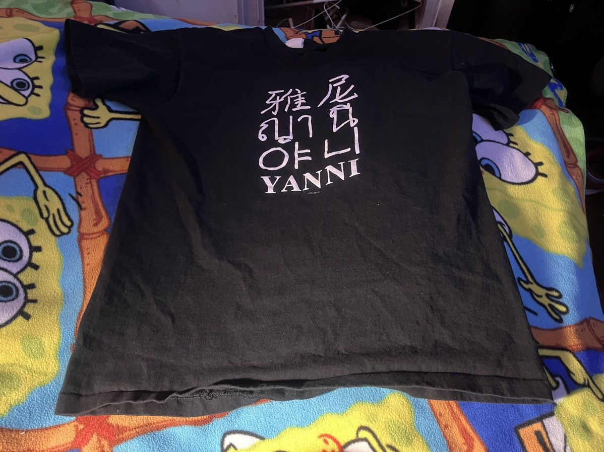 Vintage Yanni 1995 world tour shirt | Grailed