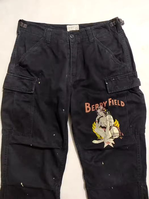 Military Avirex Cargo Military Berry Field Pants | Grailed