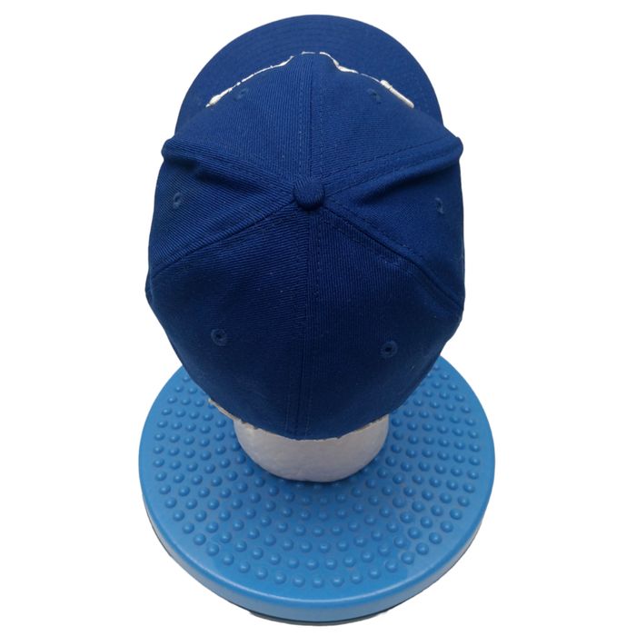 New Era New Era 59Fifty Blue Fitted WOOL Cap LONG BEACH Sz: 7 - 7/8 ...
