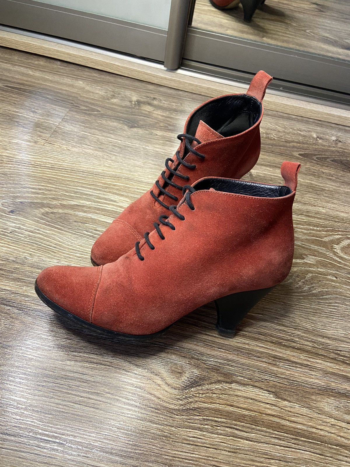 Vintage Maison Margiela Calf-Split 80s Anckle Leather Y2K Rare Boots ...