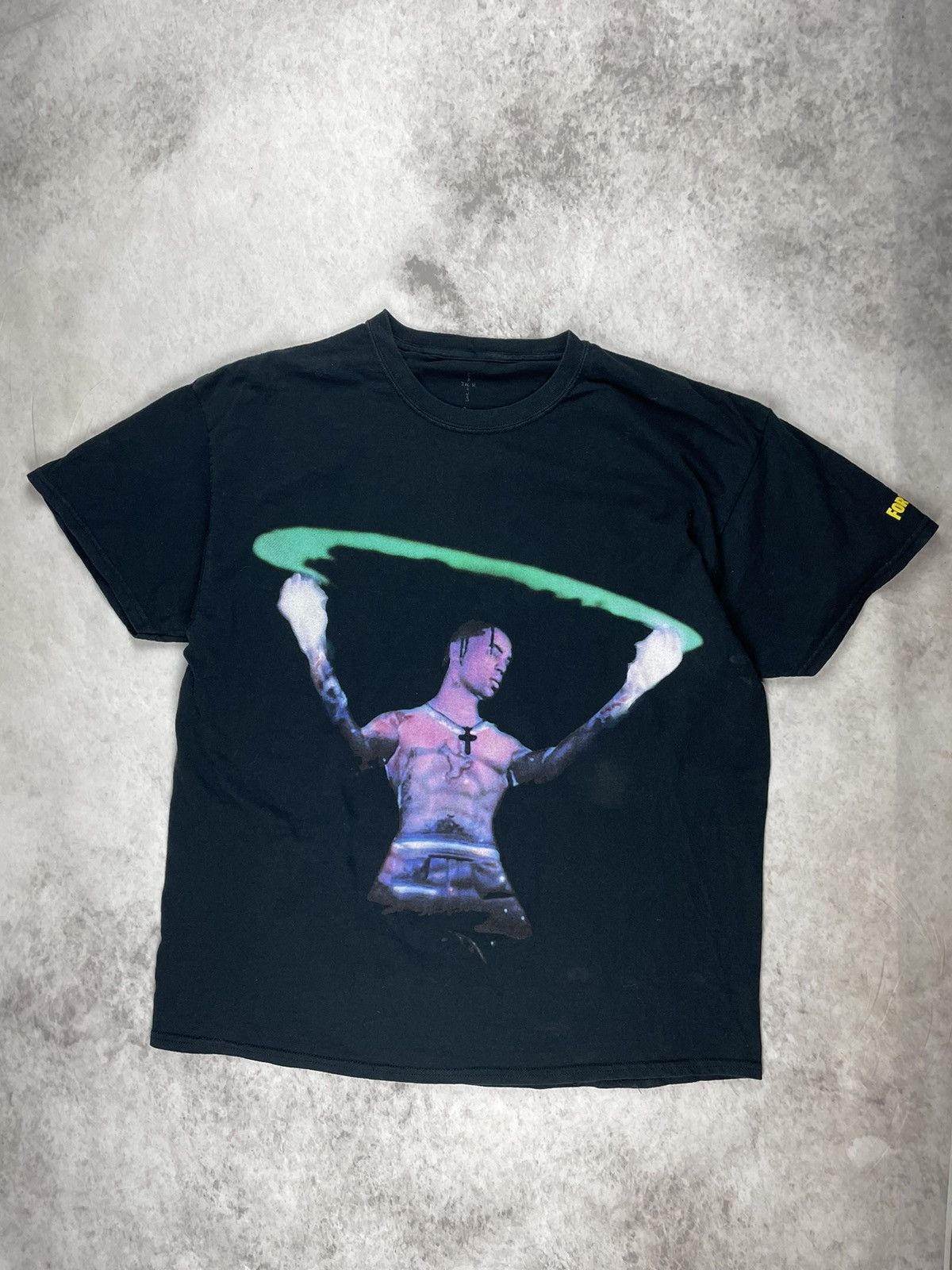 Streetwear × Travis Scott Travis Scott x Fortnite t shirt Rare y2k ...