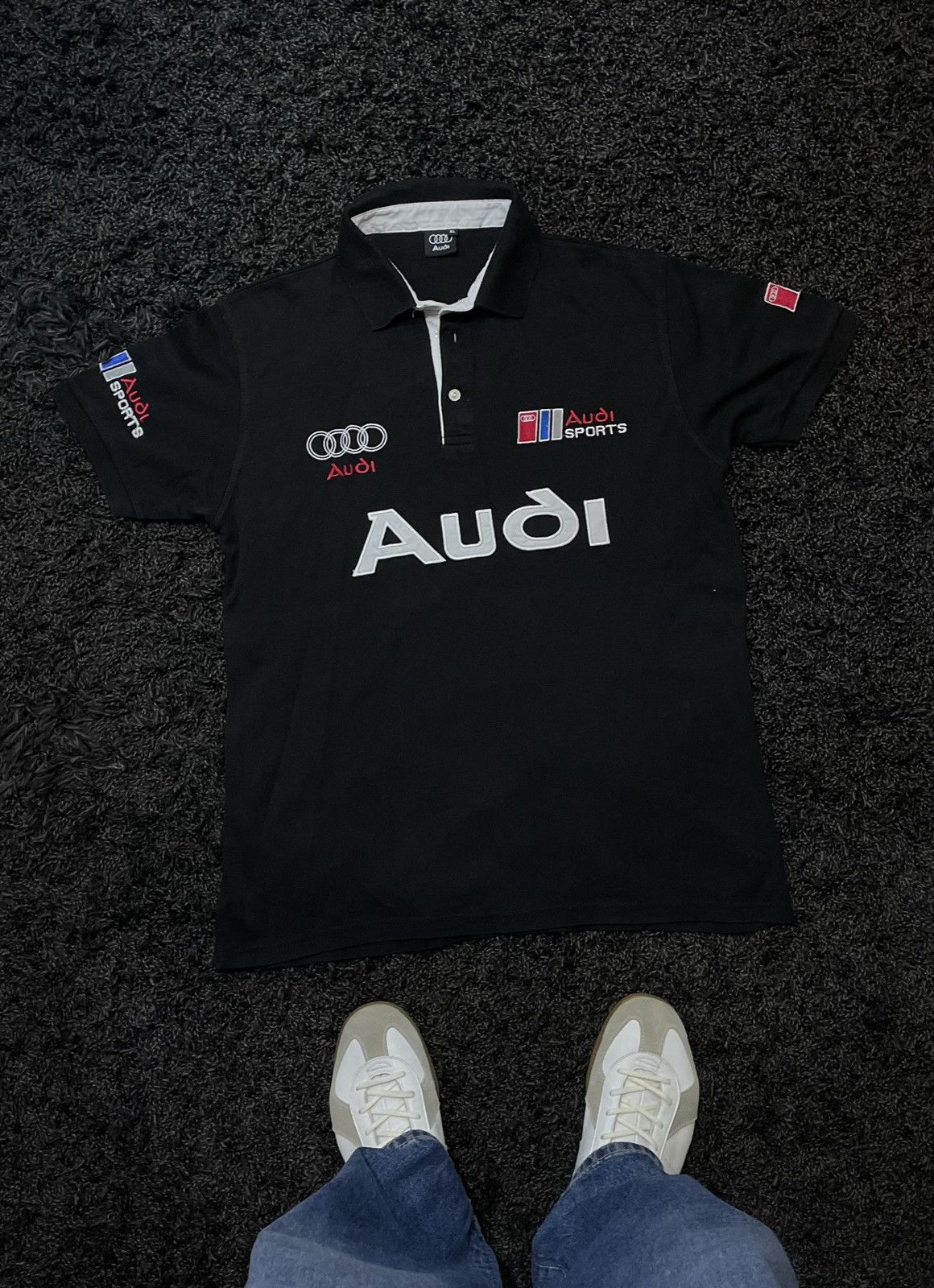 Vintage VINTAGE AUDI 1996 POLO RACING tee Y2K SWAG FORMULA 1 | Grailed
