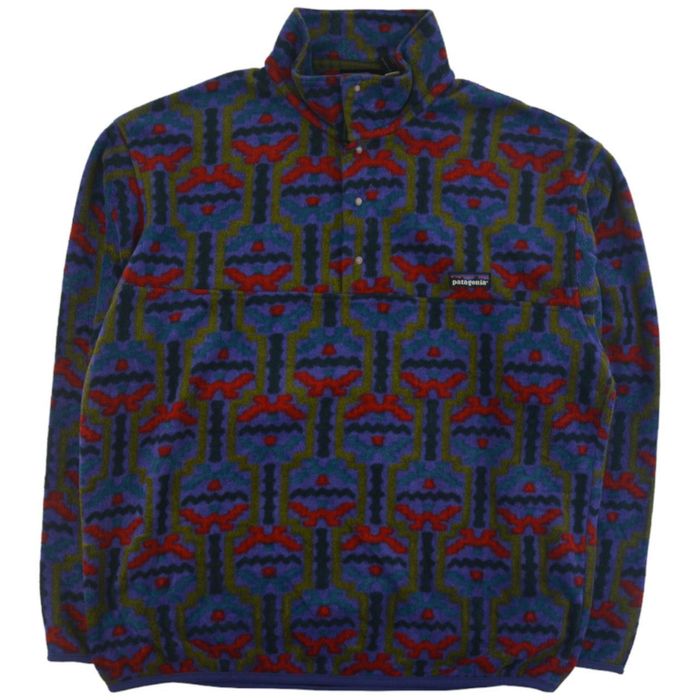 Patagonia Vintage Patagonia Snap T Pattern Fleece Size M | Grailed