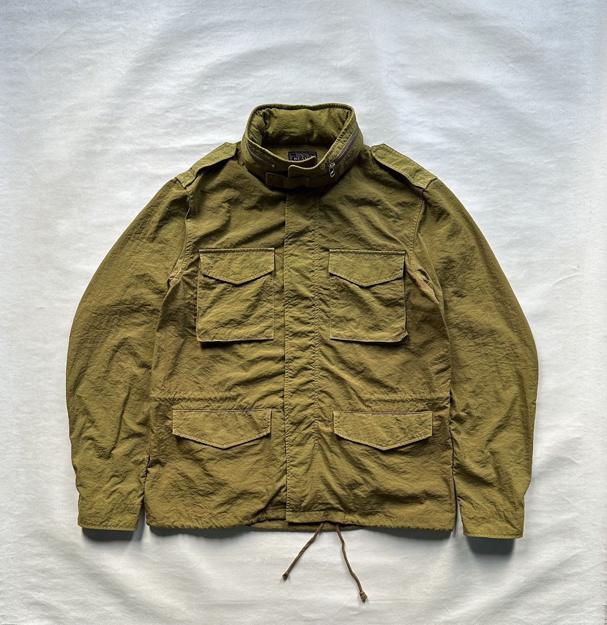 Beams Japan × Beams Plus × Military Beams Plus Garment Dyed M65 Jacket Coyote | Grailed