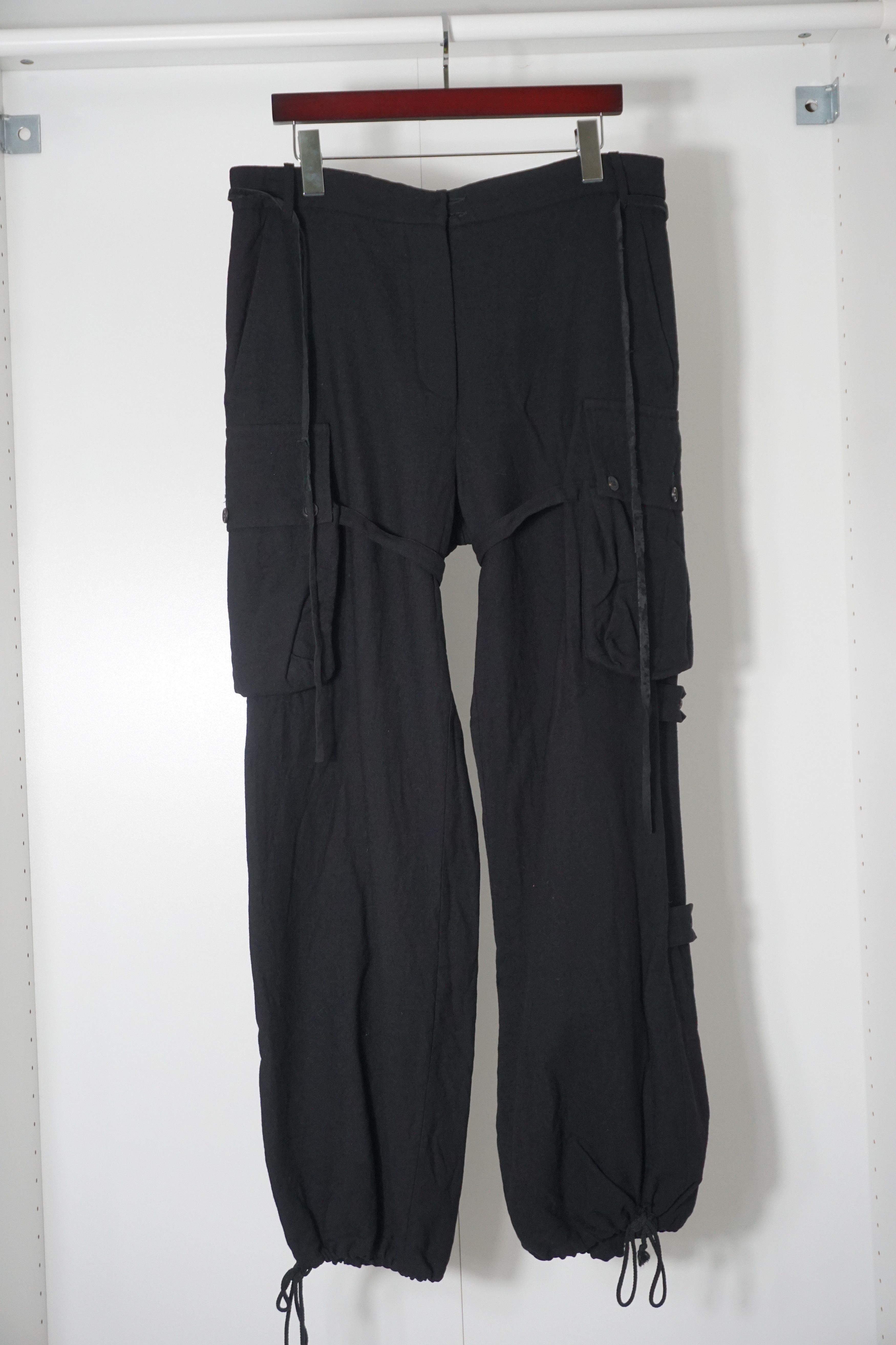 Ann Demeulemeester FW02 Bondage Cargo Pants | Grailed
