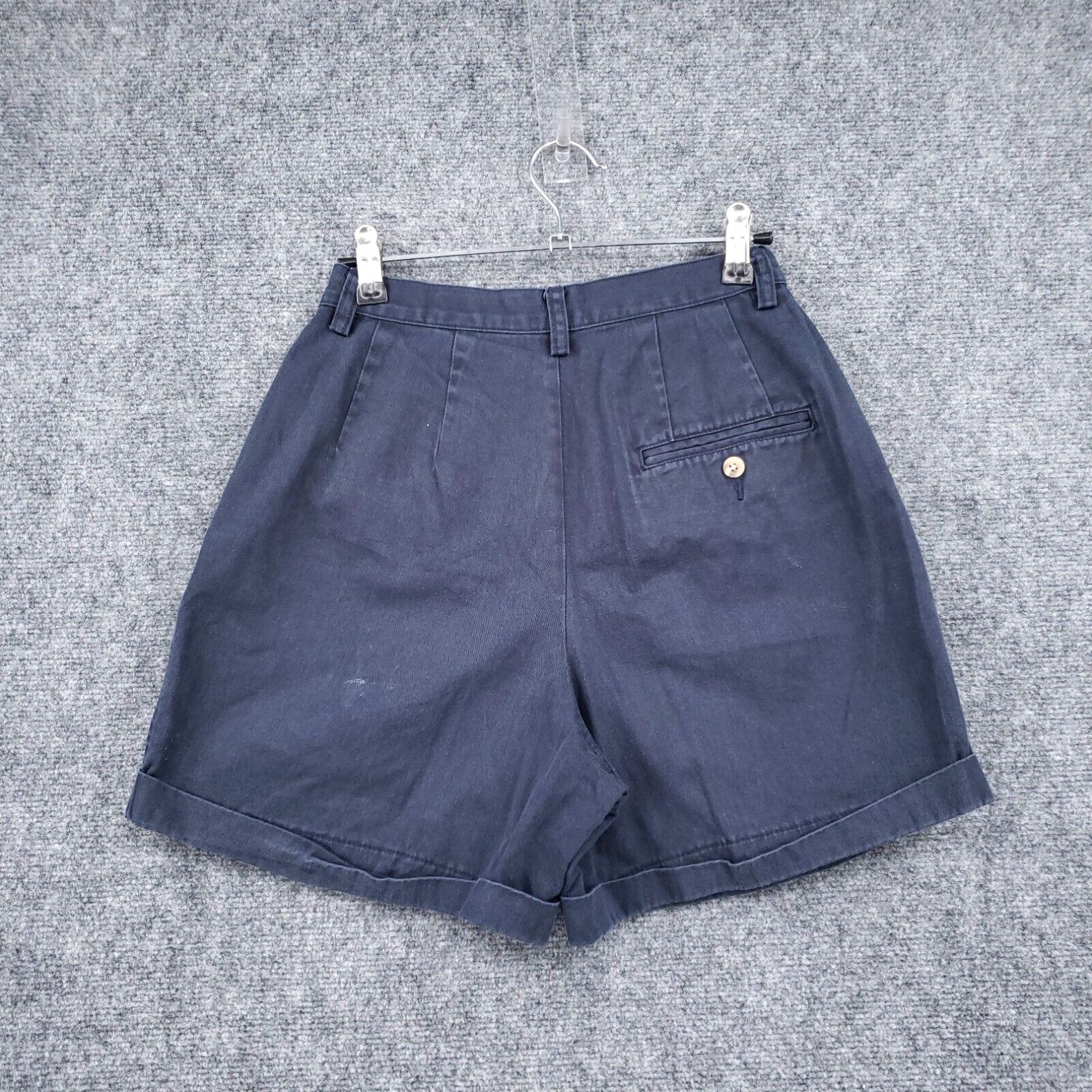 Eddie Bauer Eddie Bauer Shorts Womens 4P Petite Navy Blue Classic Fit ...
