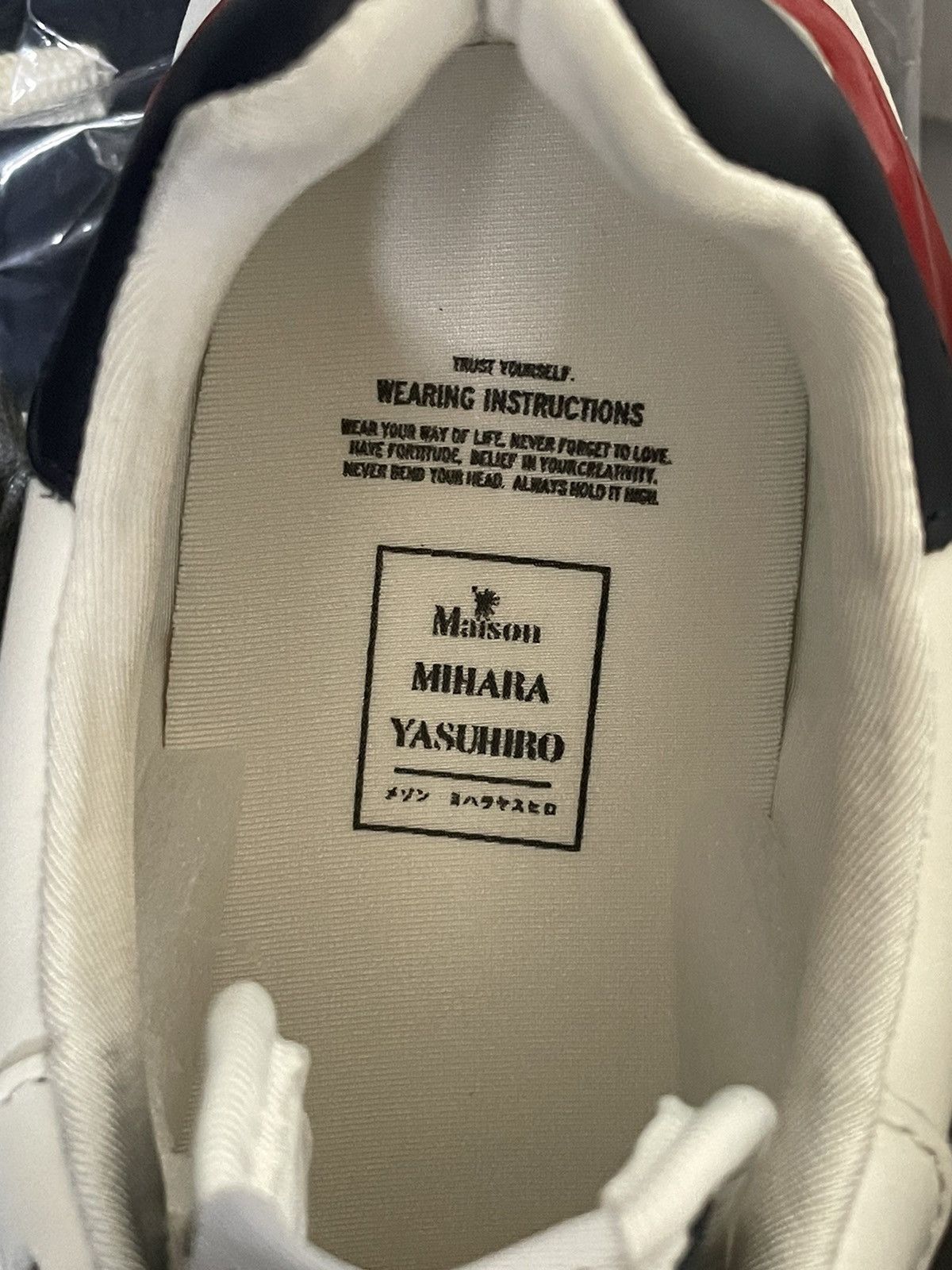 Miharayasuhiro MAISON MIHARA YASUHIRO ORIGINAL SOLE RUNNING SNEAKER ...