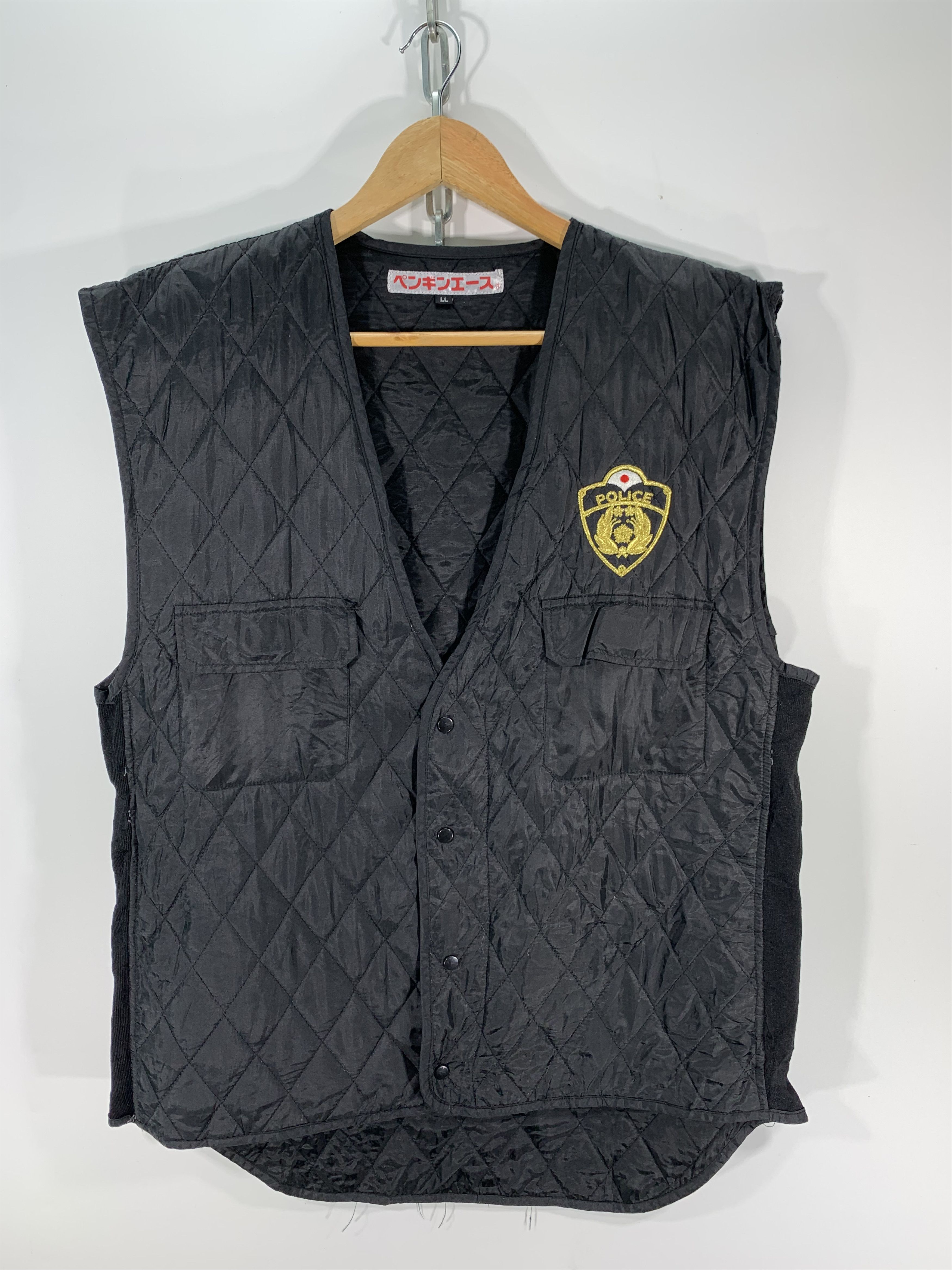 Japanese Brand × Police × Vintage Vintage Police Japan Quilted ...