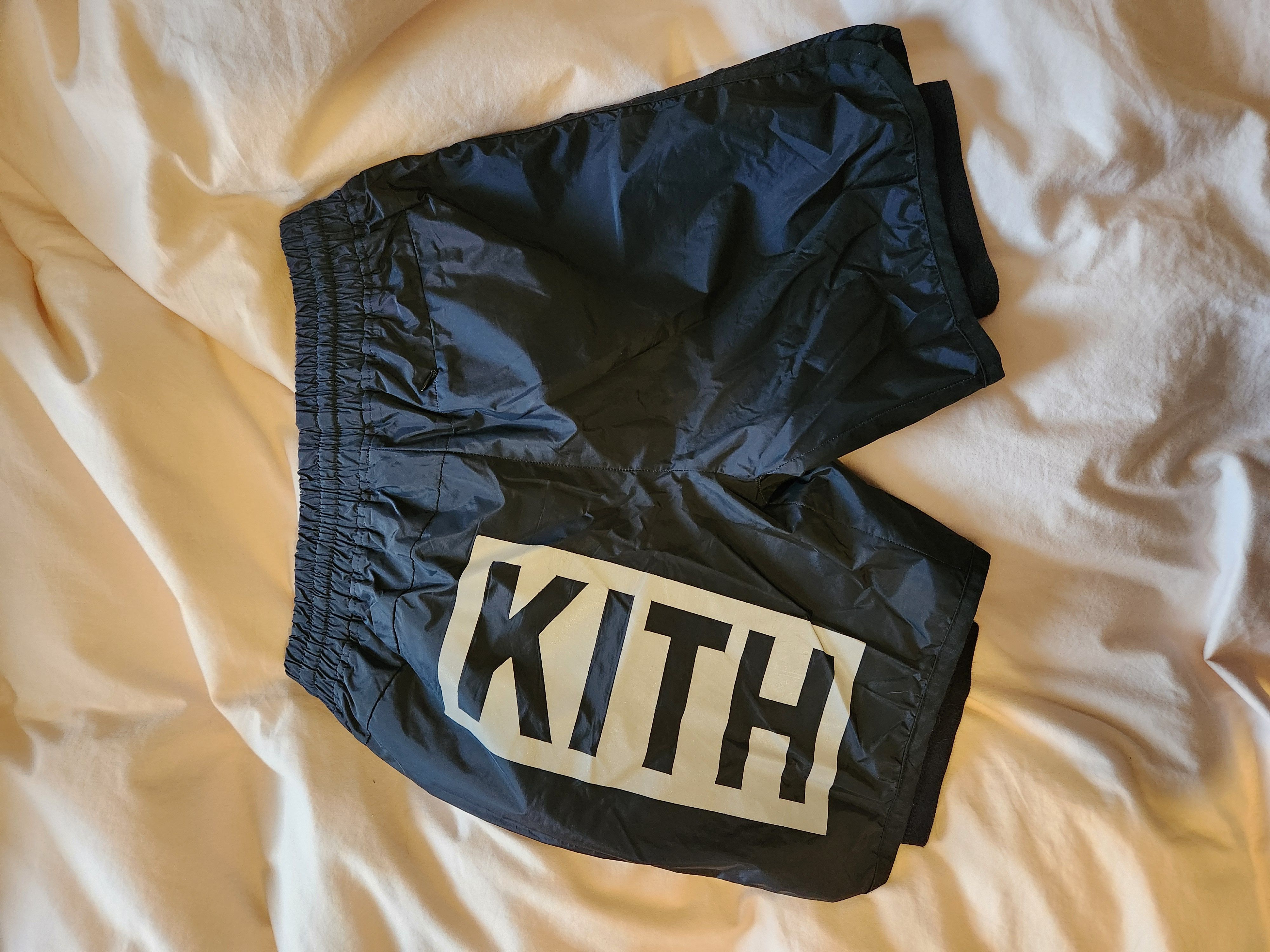 Kith KITH 3M Reflective Box Logo Active Running Shorts | Grailed