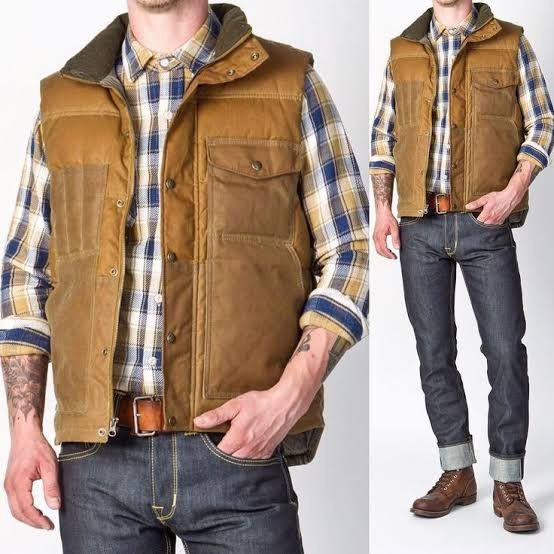 Filson Filson Down Cruiser Waxed Vest | Grailed