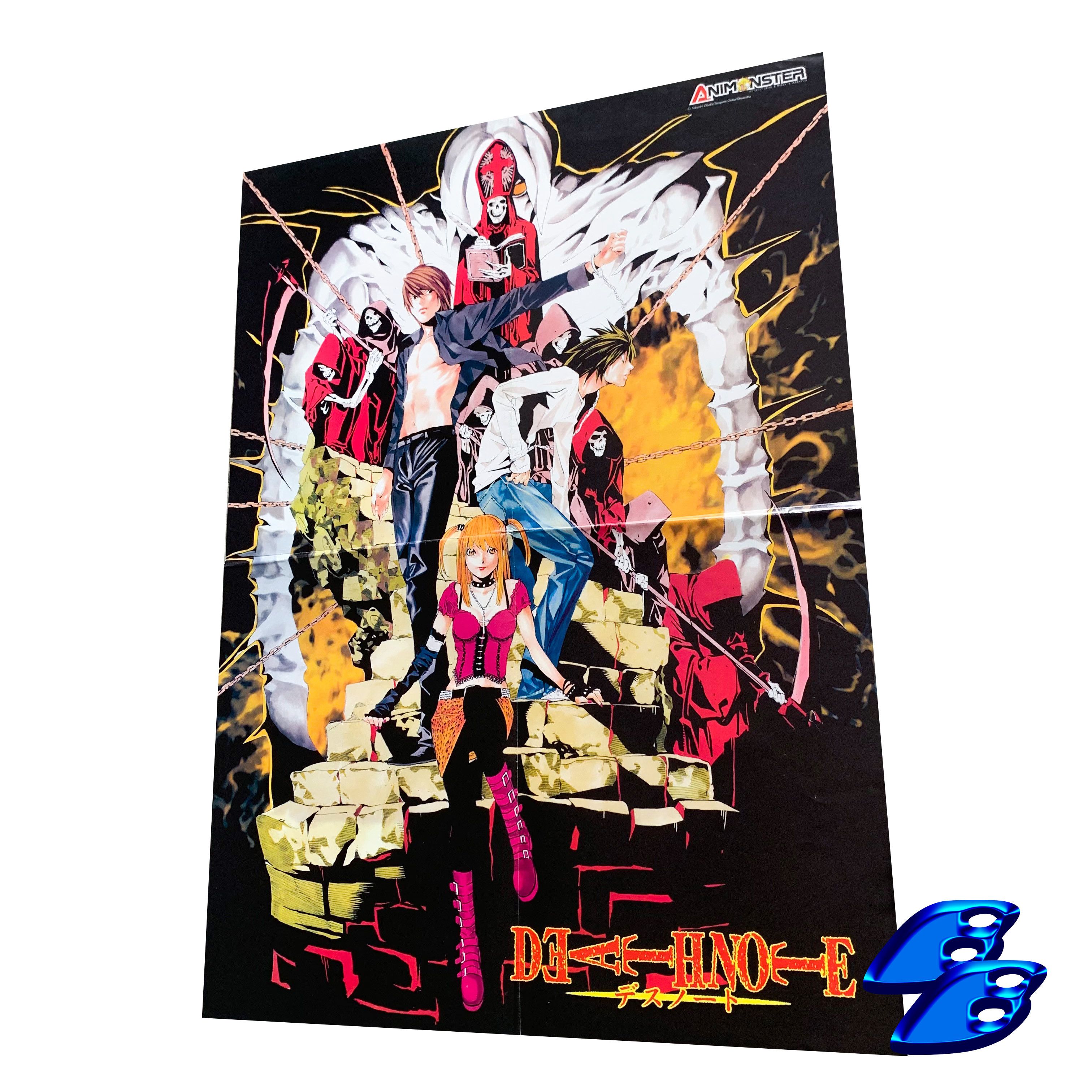 Anima × Art × Japanese Brand DEATH NOTE POSTER ANIME | Grailed