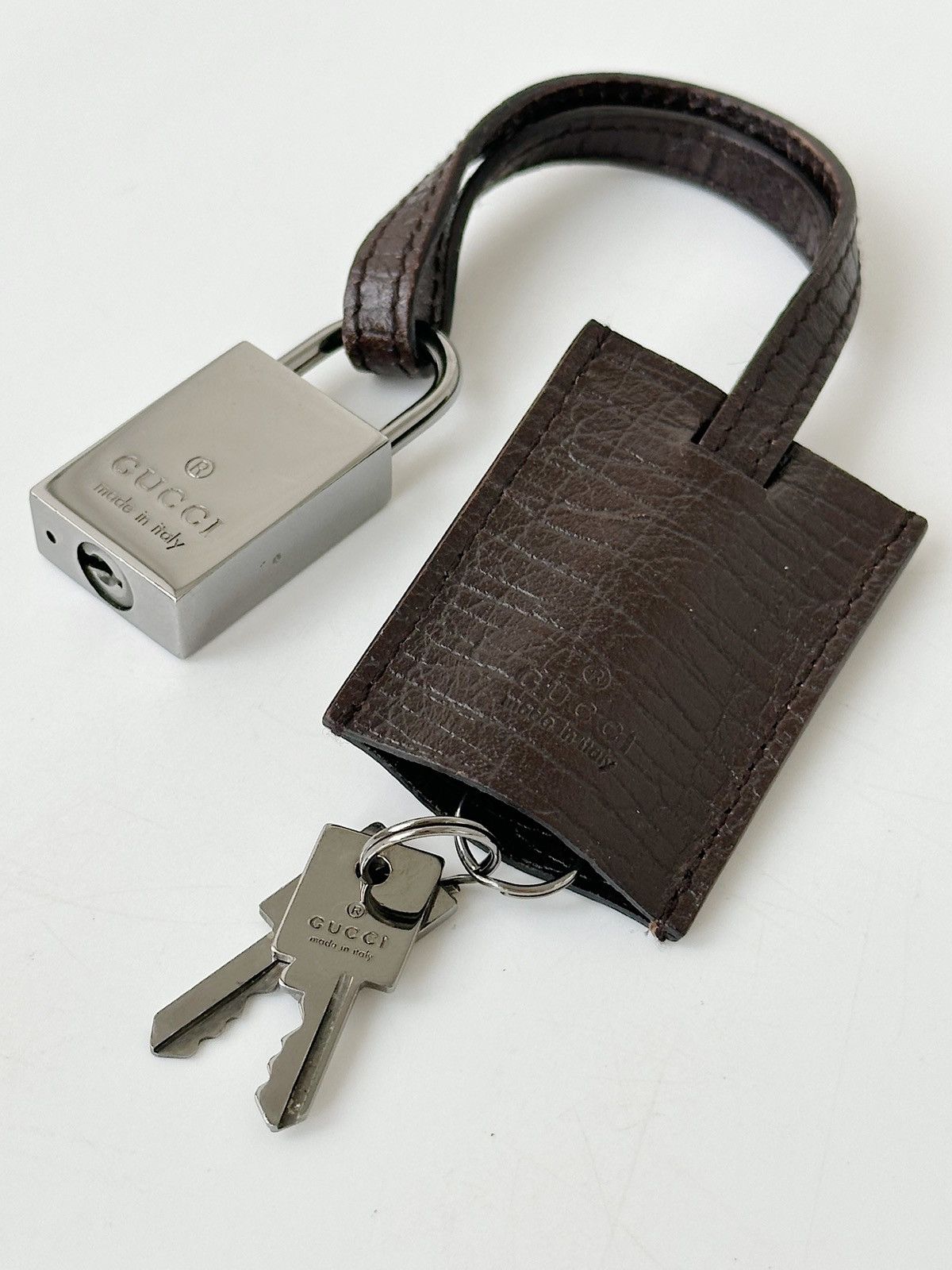 Gucci × Tom Ford × Vintage GUCCI Tom Ford Tag Lock Vintage runway bag ...