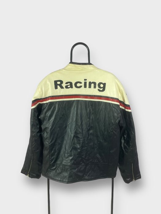 Vintage Vintage Formula 1 Leather Jacket Racing Coat Grand Prix Y2k ...