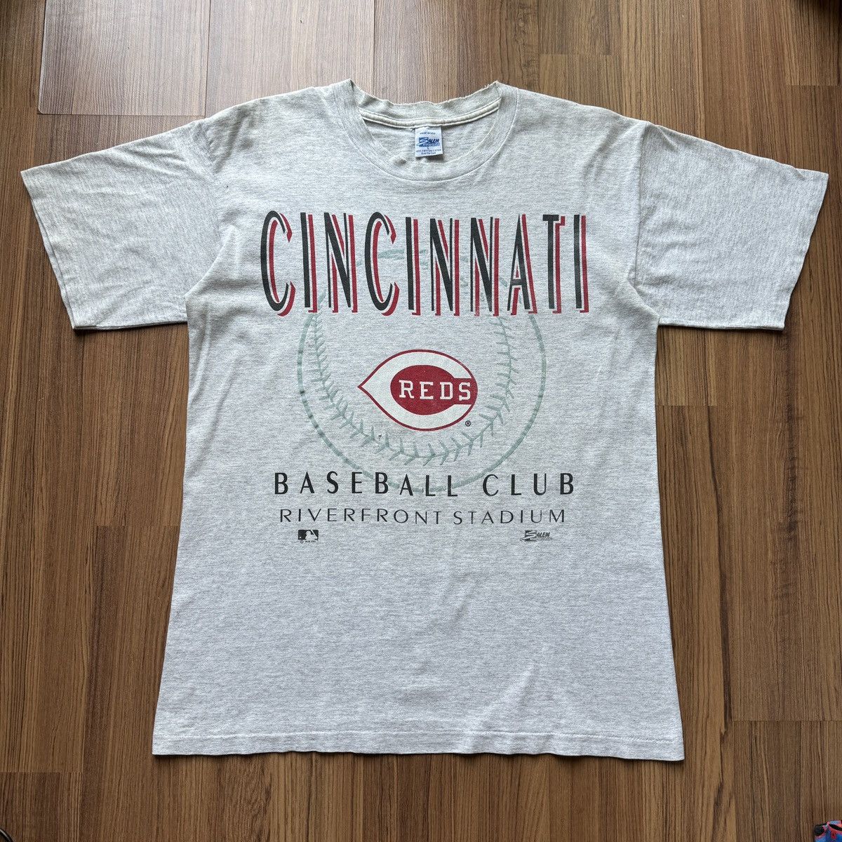 Vintage 1993 Cincinnati Reds Baseball club Riverfront stadium MLB | Grailed
