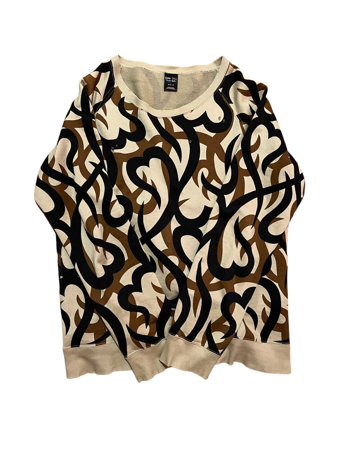 Japanese Brand × Number (N)ine NUMBER NINE TRIBAL PULLOVER 🦁 | Grailed