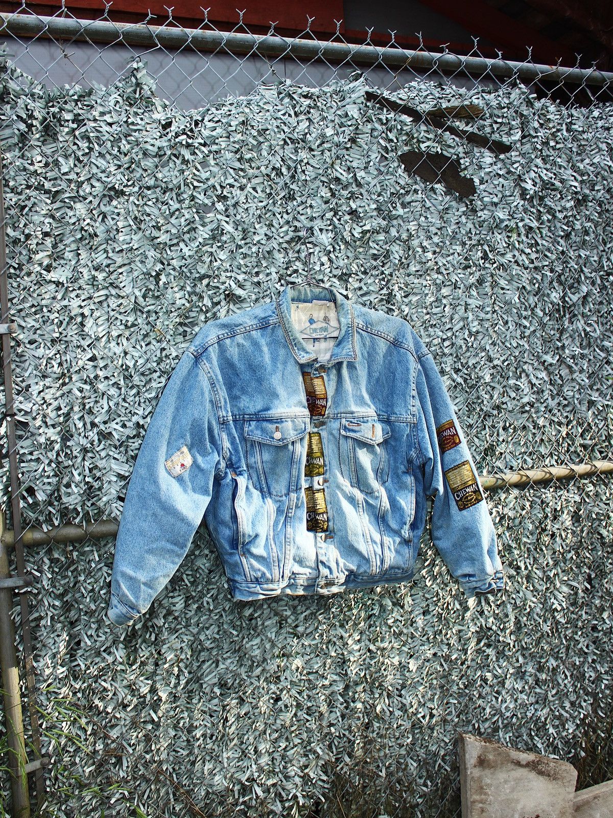 Vintage Chewan Italy Denim Jacket | Grailed