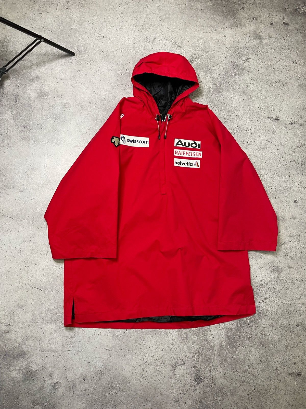 Audi × Descente Descente Swiss Ski Team Audi Raincoat Jacket Made In ...