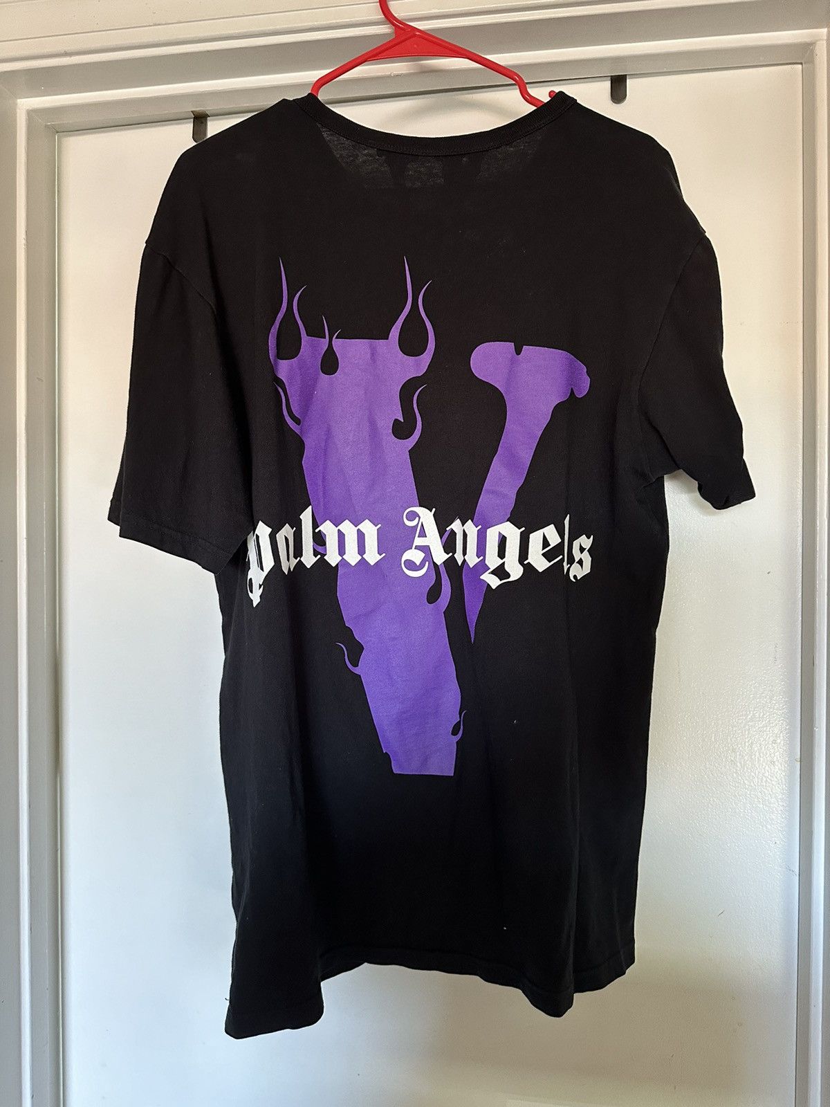 Vlone vlone X palm angels t shirt | Grailed