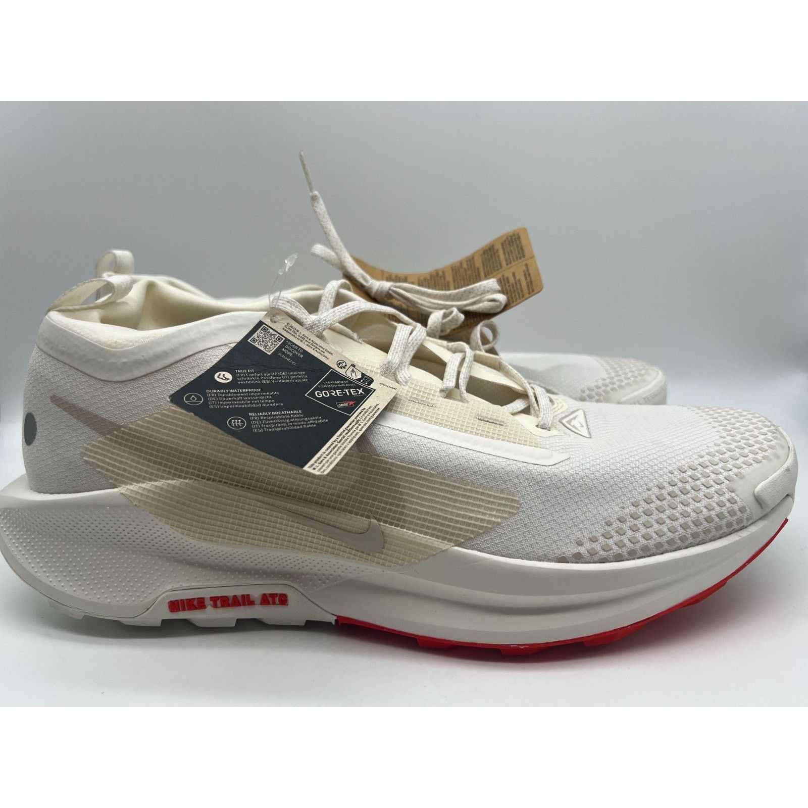 Nike Nike React Pegasus Trail 5 Gore-Tex Sail FQ0908-100 Men 14 | Grailed