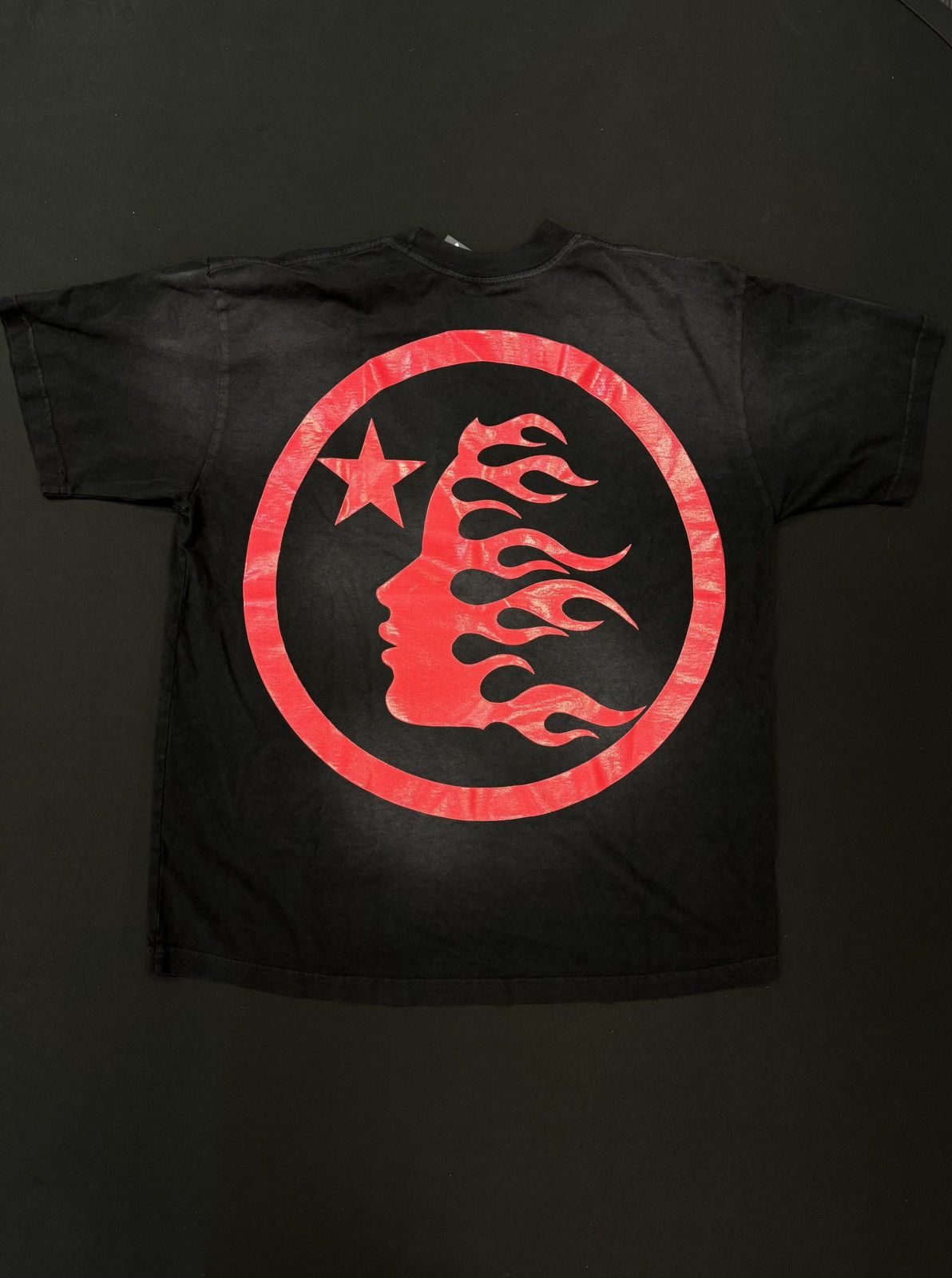 HELLSTAR Hellstar Sport Logo Gel Black/Red T-Shirt | Grailed