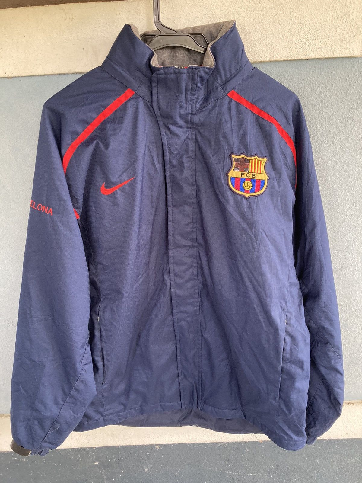 Vintage FC Barcelona jacket by Nike | Grailed