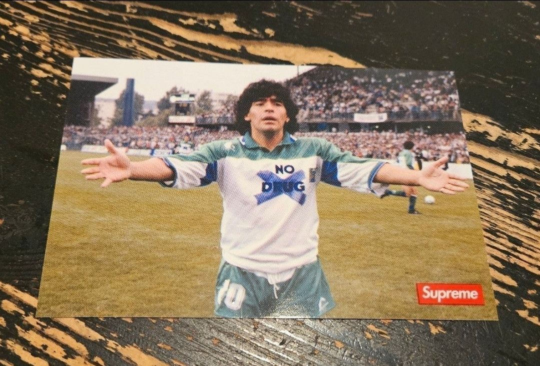 Supreme Supreme Diego Maradona Sticker SS24 | Grailed