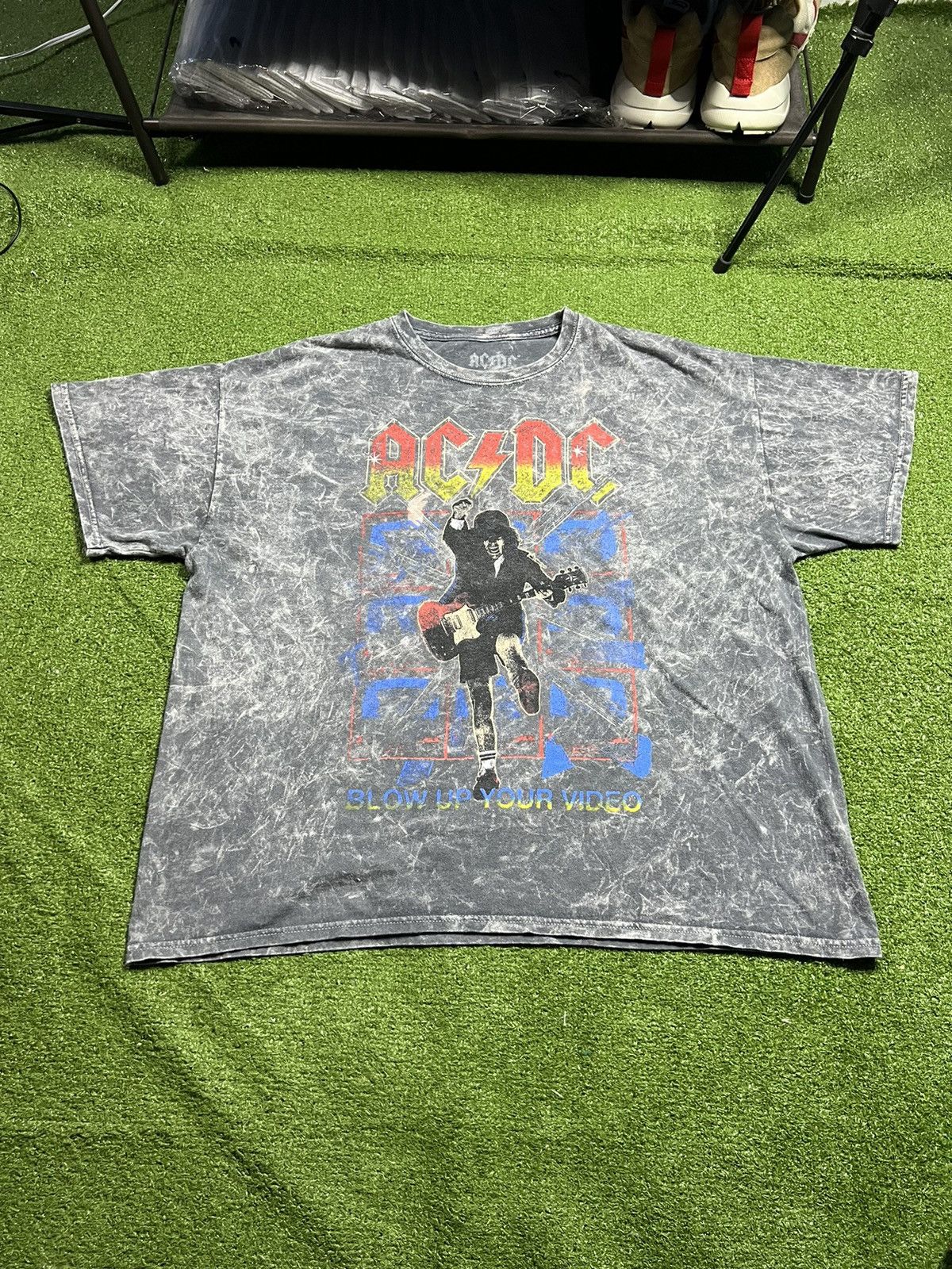 Band Tees × Streetwear × Vintage vintage acdc blow up your mind faded ...