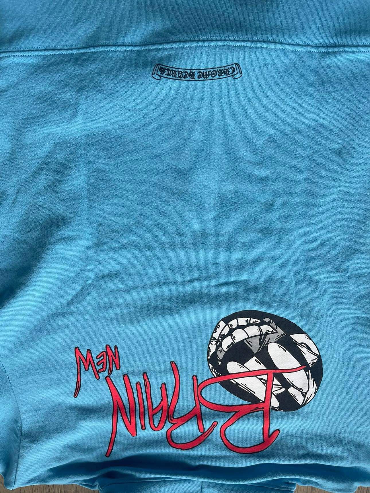 Chrome Hearts × Matty Boy Mattyboy blue chrome hearts hoodie | Grailed