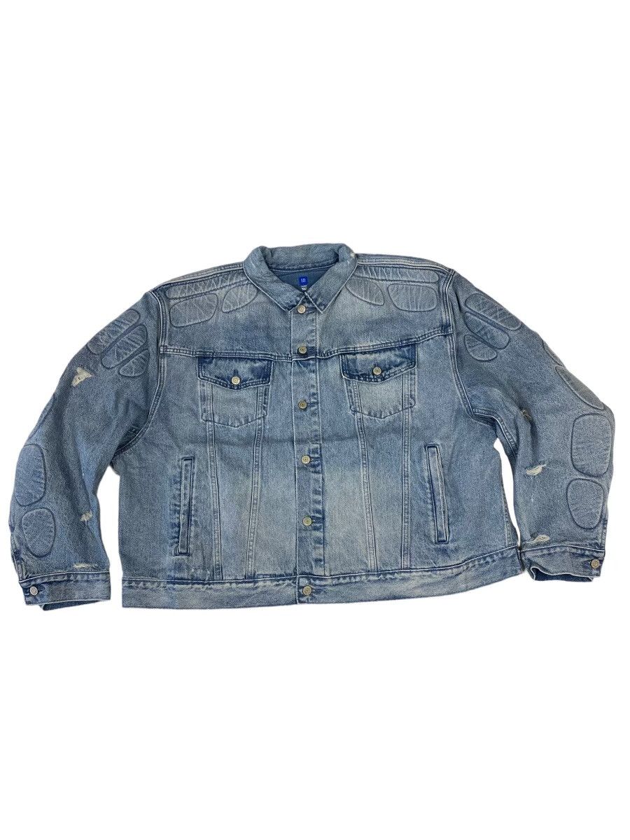 Gap × Kanye West Yeezy Gap Engineered By Balenciaga Padded Denim Jacket ...