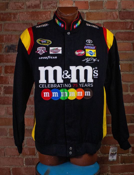 Vintage Kyle Busch M&M Nascar Racing Jacket | Grailed
